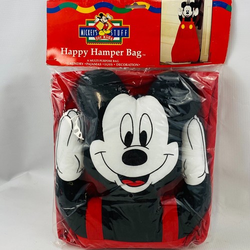 Disney Mickey Mouse Happy Hamper Bag Kids Storage Laundry Decoration ...