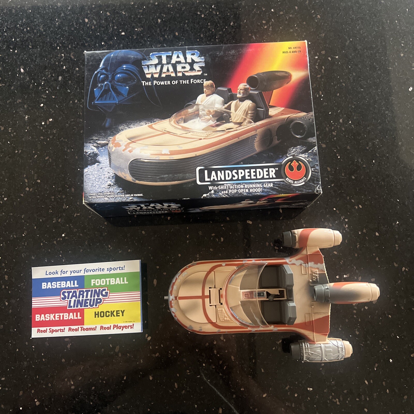 Kenner Star Wars Power of the Force Landspeeder Vehicle 1995 W Box | eBay