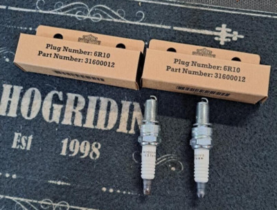 31600012 GENUINE HARLEY DAVIDSON SPARK PLUGS 2017-2024 TOURING SOFTAIL ...