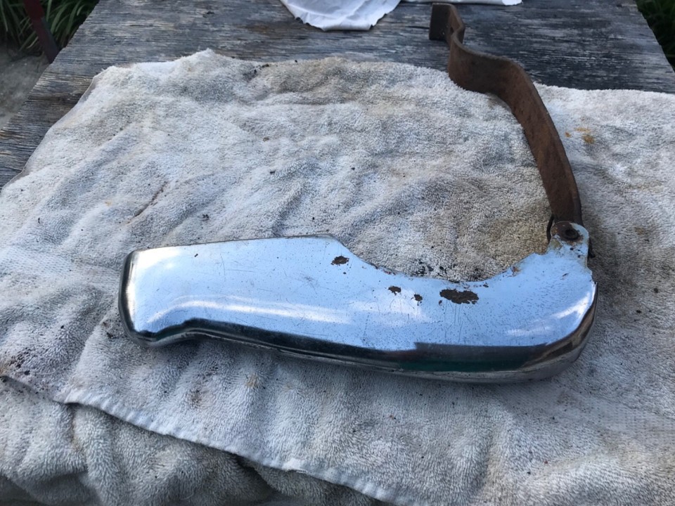 47 48 CHEVY REAR BUMPER DROP DOWN GUARD | eBay