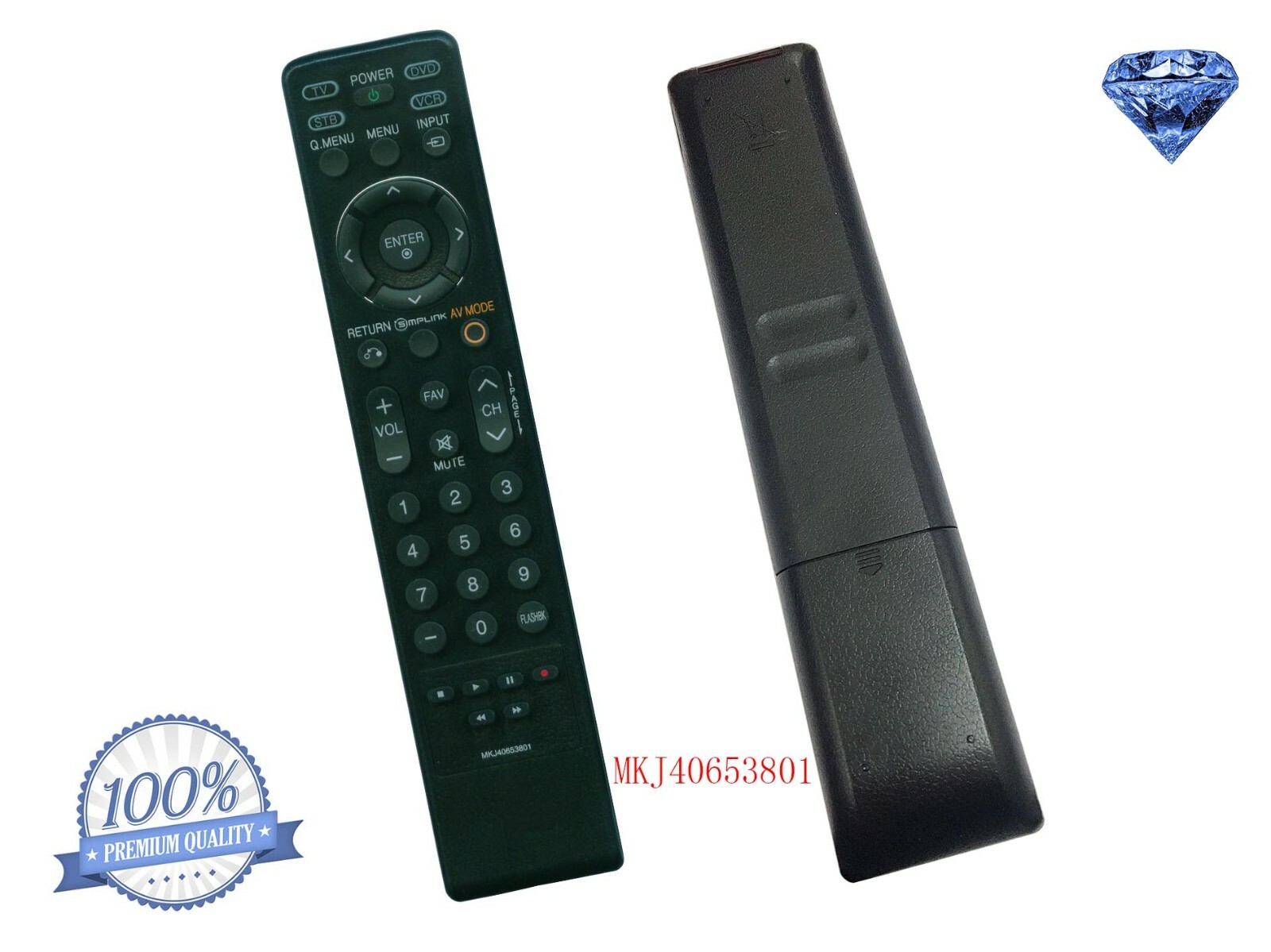 NEW Besia LG Replacement Remote MKJ40653801 For LG LCD LED HDTV | eBay