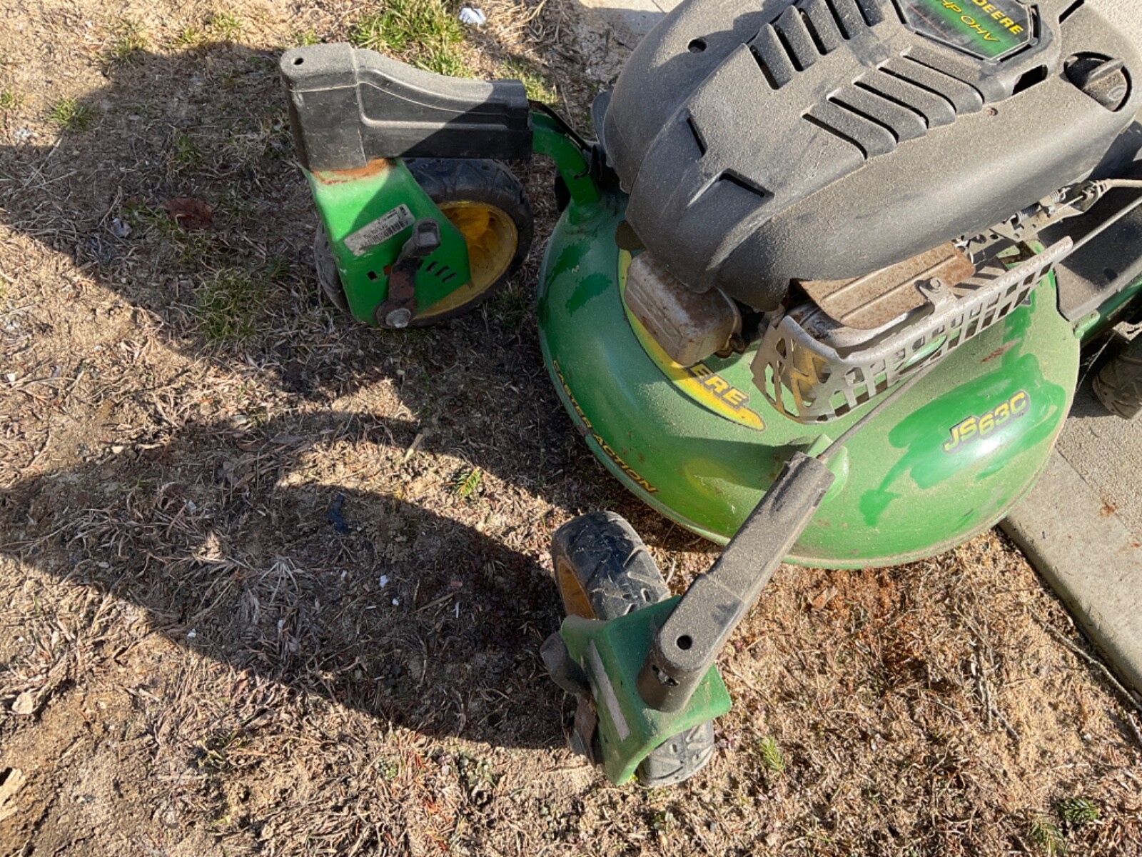 Not starting JOHN DEERE JS63c Walk behind lawn mower | eBay