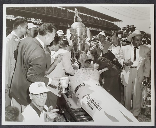 1952 Troy Ruttman Indianapolis Indy 500 Winner IMS 8x10 Photograph | eBay