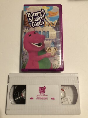 Barney’s Musical Castle Live VHS Never Seen on Tv | eBay