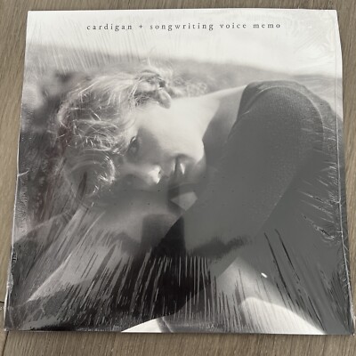 Taylor Swift Cardigan + Songwriting Voice Memo Gold 12" Vinyl LP Record ...