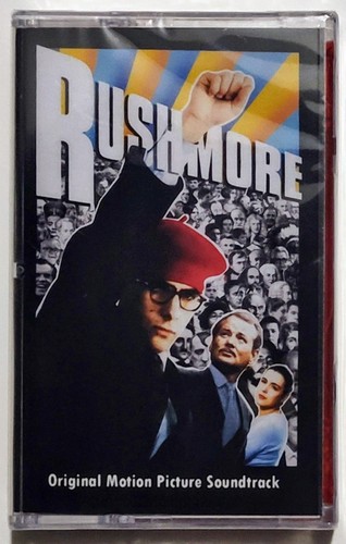 RUSHMORE Original Motion Picture Soundtrack CASSETTE TAPE Rare Sealed ...