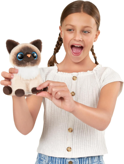 Pets Alive Smitten Kittens Surprise Siamese Cat Mooloo Interactive 10 ...