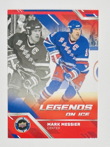 2025 Upper Deck National Hockey Card Day Mark Messier Legends on Ice | eBay