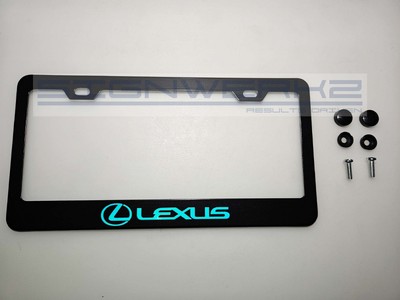 Glowing Lexus Holographic Stainless license Plate Frame | eBay