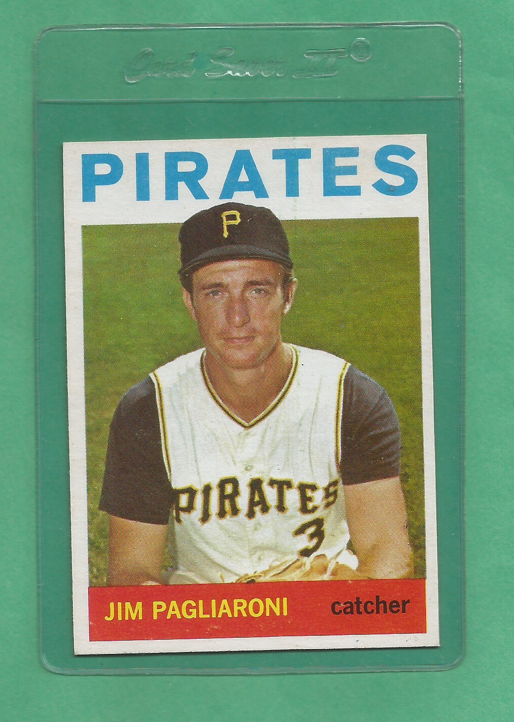1964 Topps Pittsburgh Pirates Jim Pagliaroni # 392 NM-MT Tough Low Pop ...