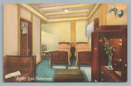 “Bibby Type” Stateroom Interior—SS Excalibur Exochorda Exter OCEAN ...