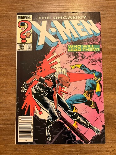 Uncanny X-Men # 201 NM- Marvel Comic Book Wolverine Storm Rogue 1 J280 ...