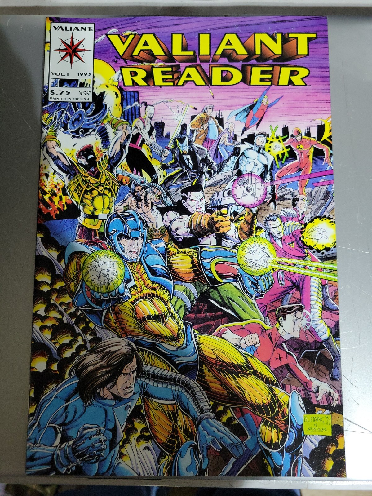 Valiant Reader #1 Comic Book 1993 VOLUME 1 *HIGH GRADE* | eBay