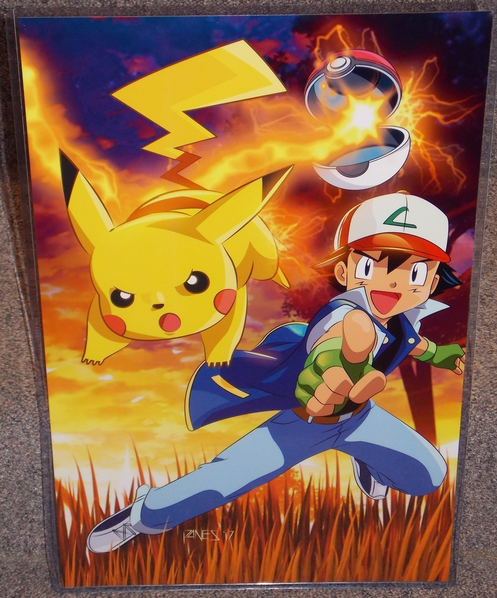 Ash And Pikachu Drawing Photo