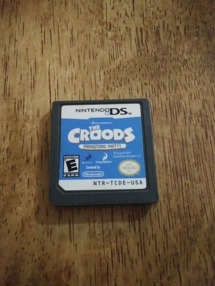 The Croods(Prehistoric Party) nintendo ds game( game only) | eBay
