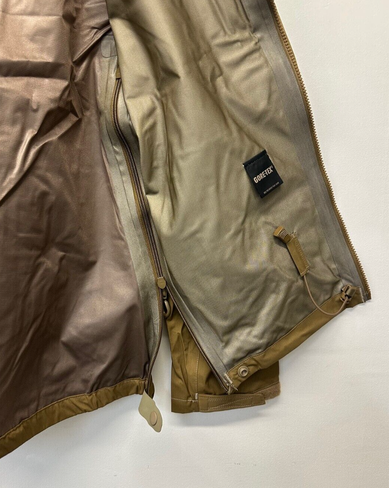 NOS Beyond Clothing A6 GoreTex Rain Jacket, Sz ML Coyote Brown US ...