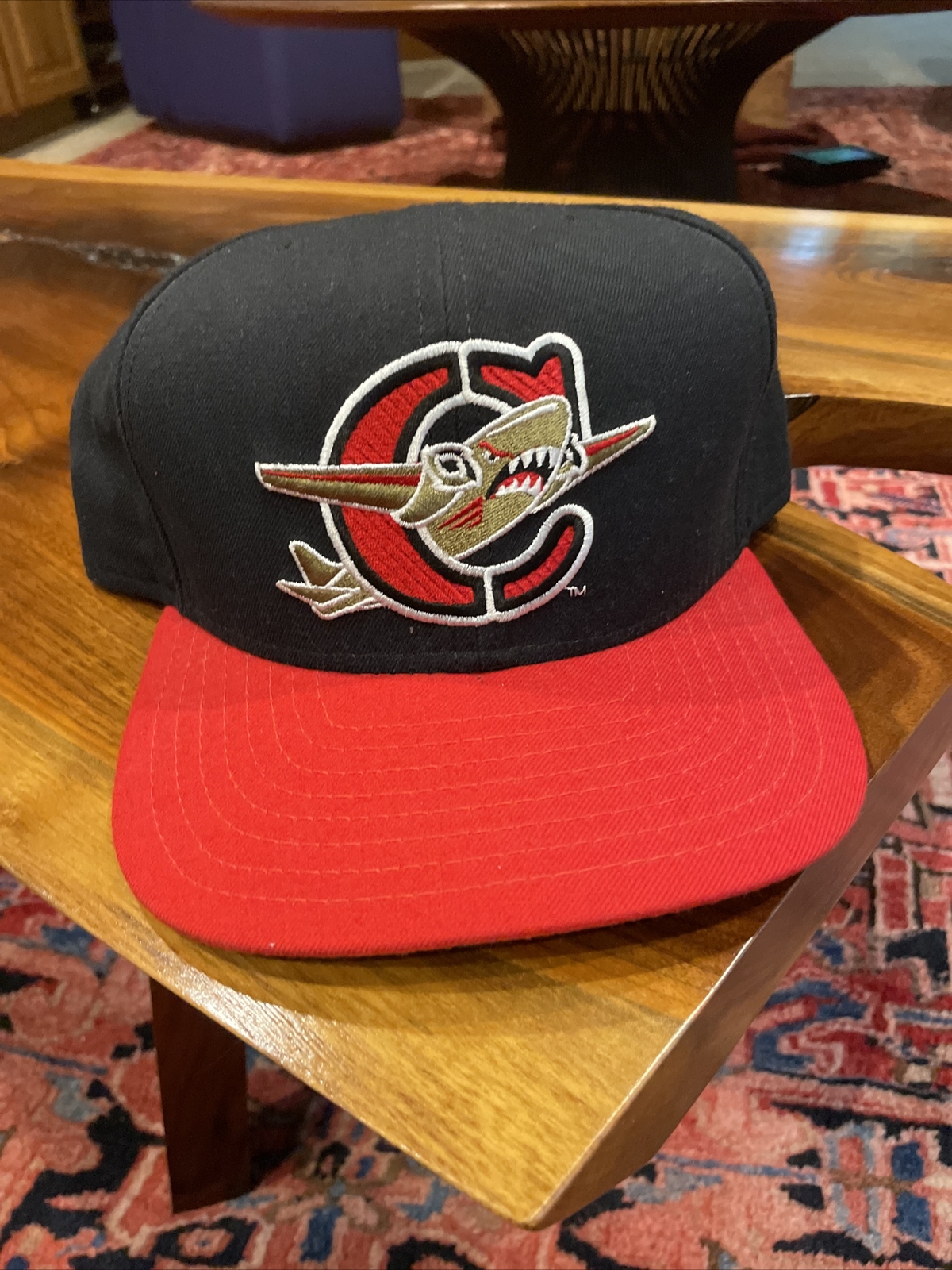 New Era Snapback Cap Hat Capital City Bombers Vtg 90s… - Gem