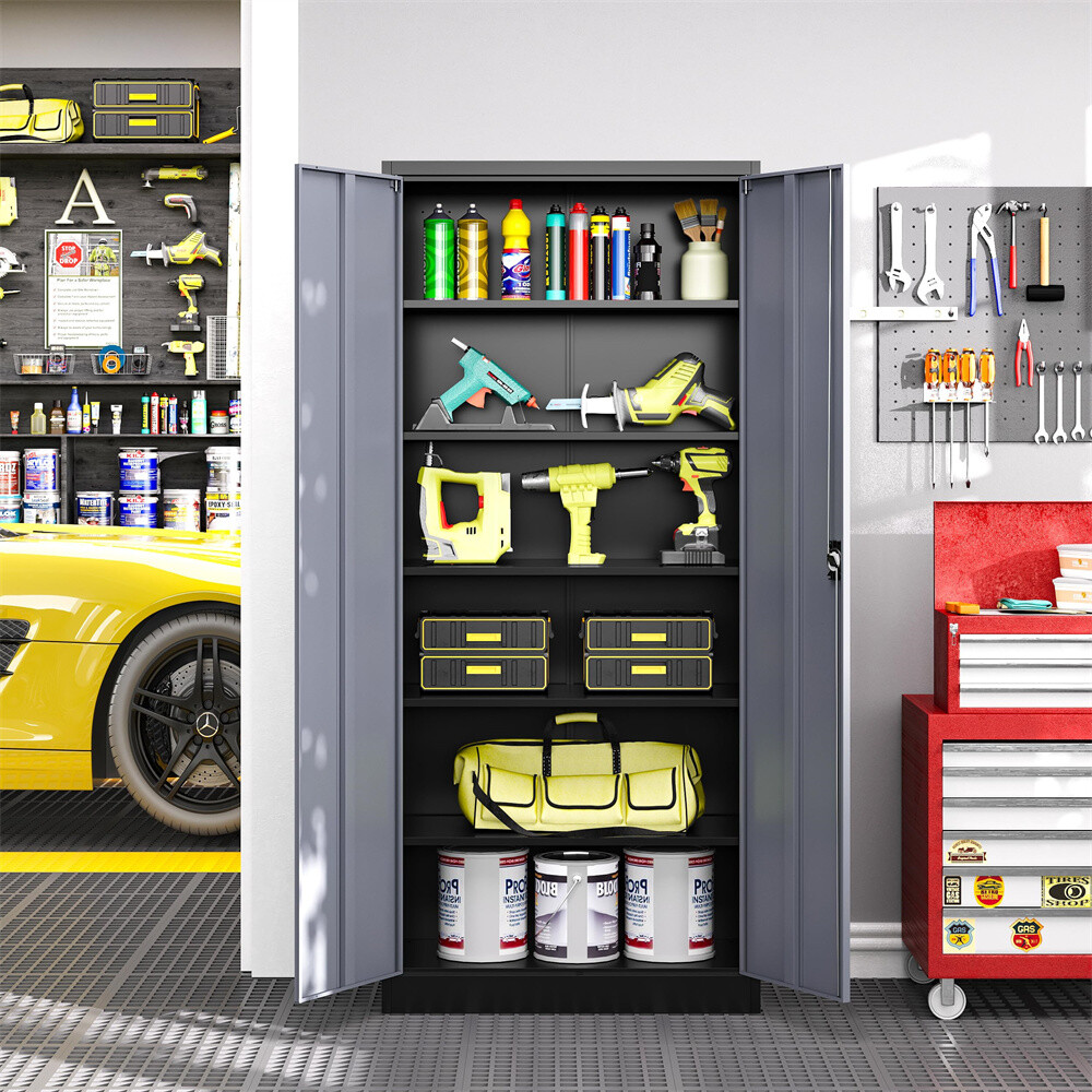 Automotive Garage Cabinets Garage Storage Cabinets | Matte | Metallic