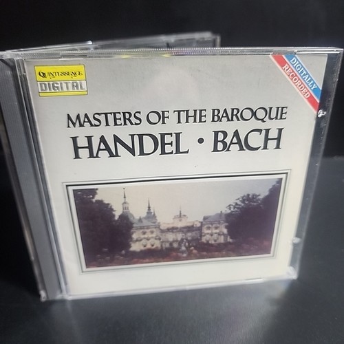 Masters of the baroque Handel - Bach audio cd | eBay