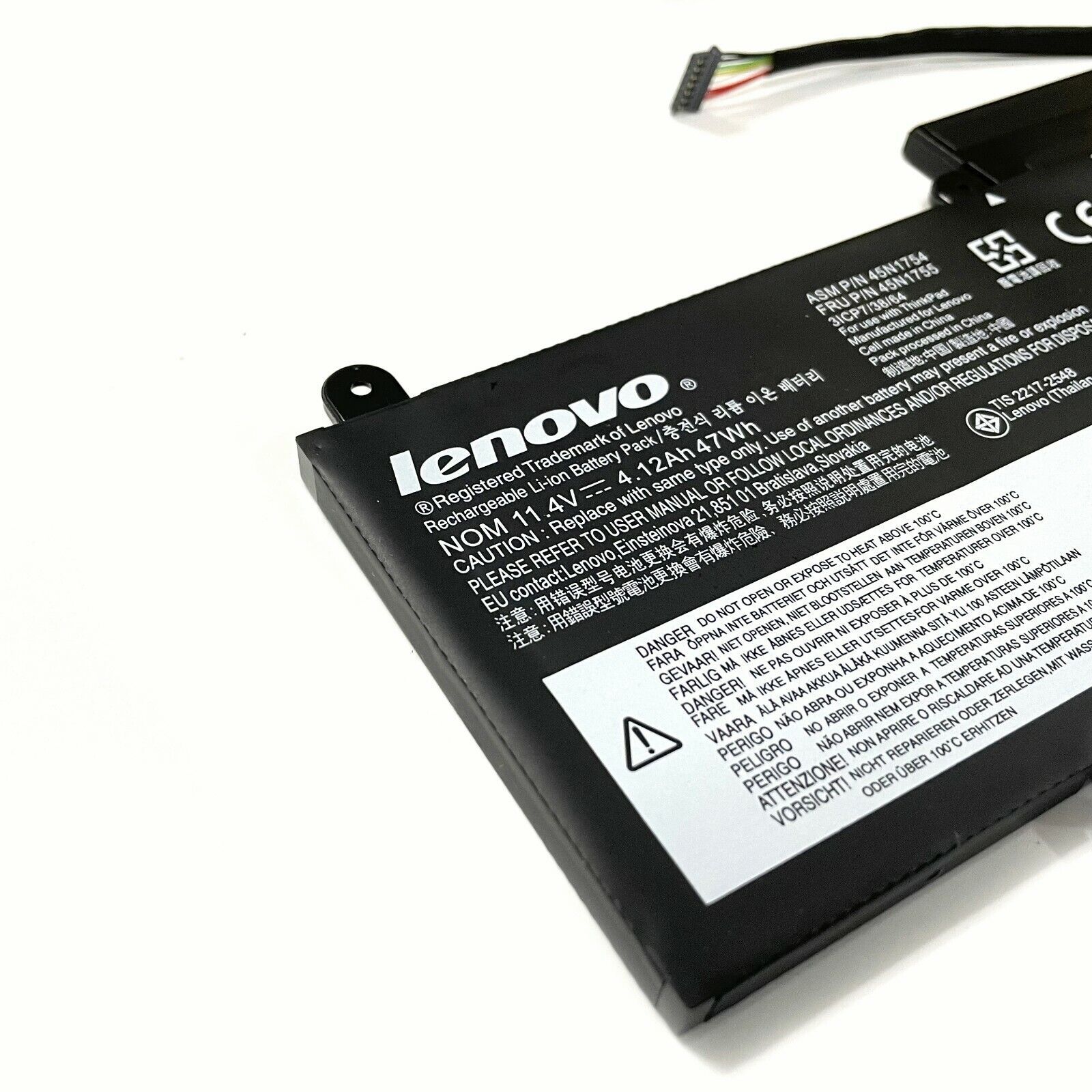 Genuine Battery 45N1756 45N1757 For Lenovo ThinkPad E450 E450C E455 ...
