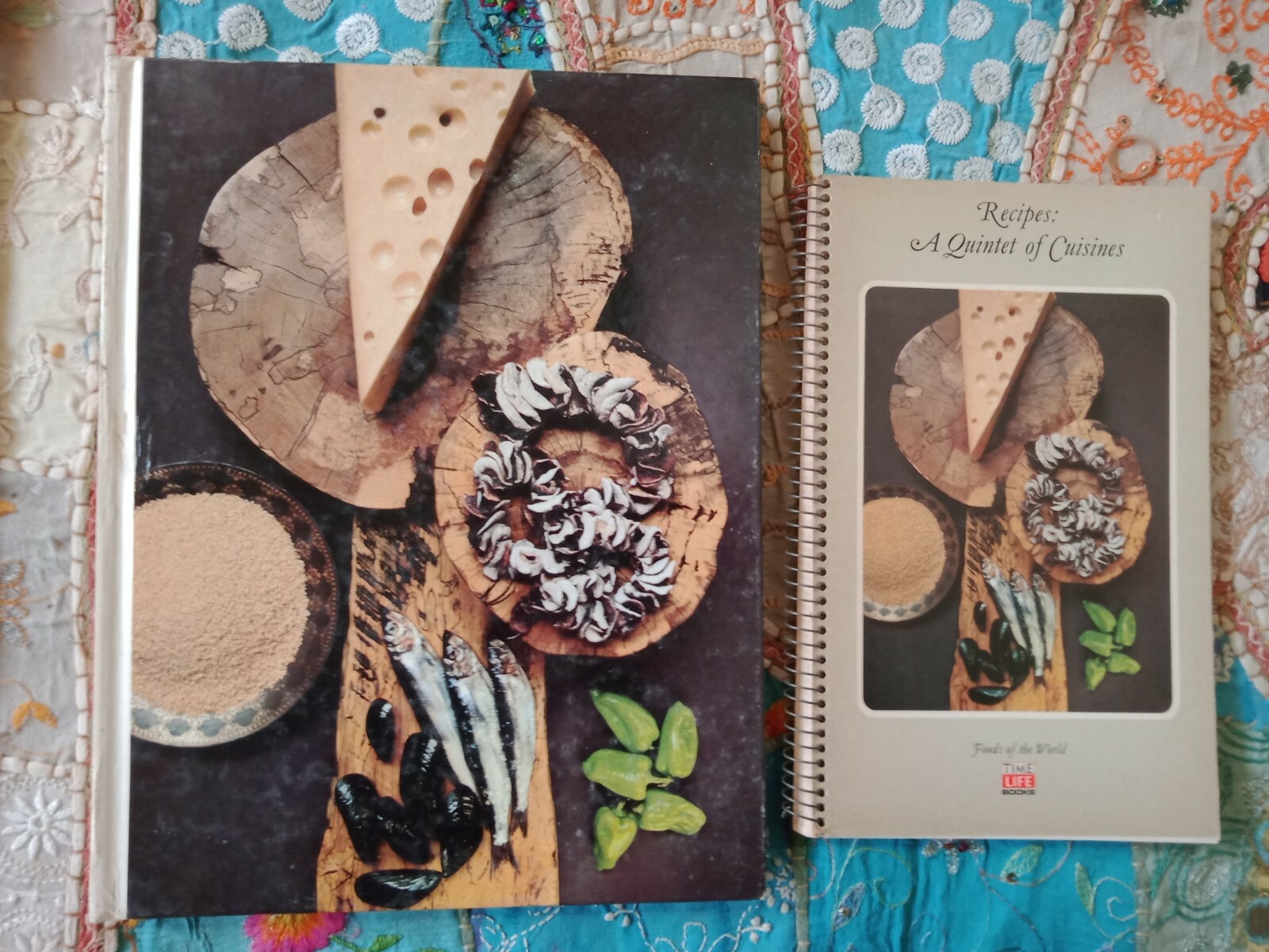 Time Life A Quintet of Cuisines Foods of the World 1975 + recipe ...