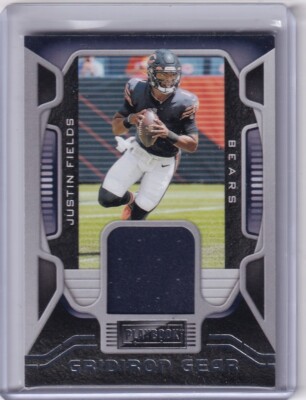 2021 Panini Playbook Justin Fields Gridiron Gear Patch | eBay