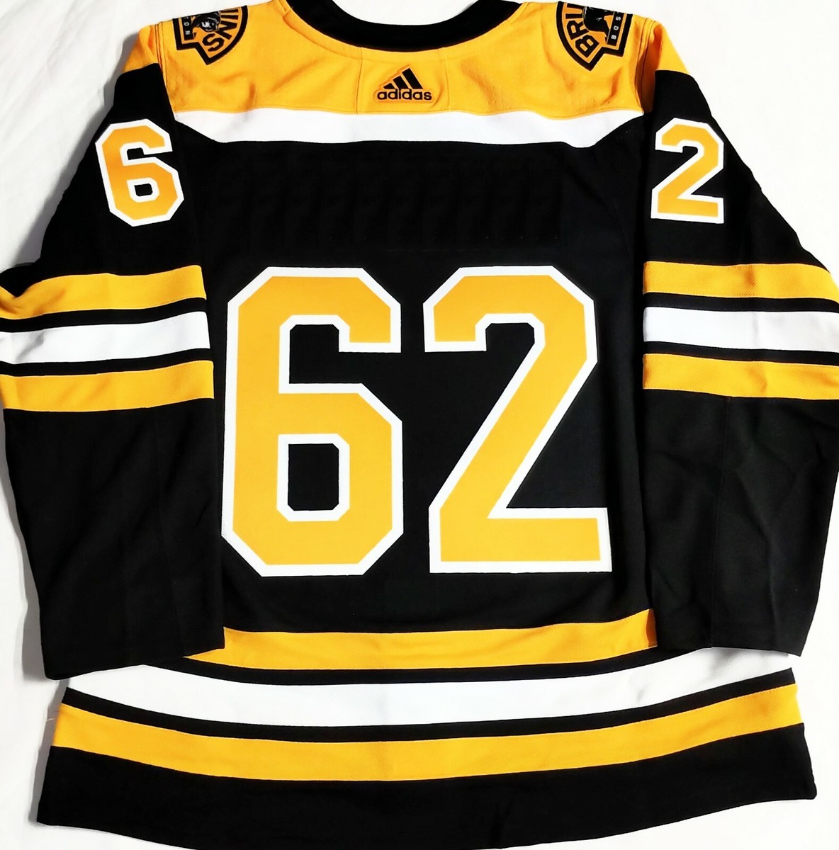 PRO-52 NO NAME BACK #62 BOSTON BRUINS HOME AUTHENTIC PRO-52 NO NAME BACK #62 BOSTON BRUINS HOME AUTHENTIC