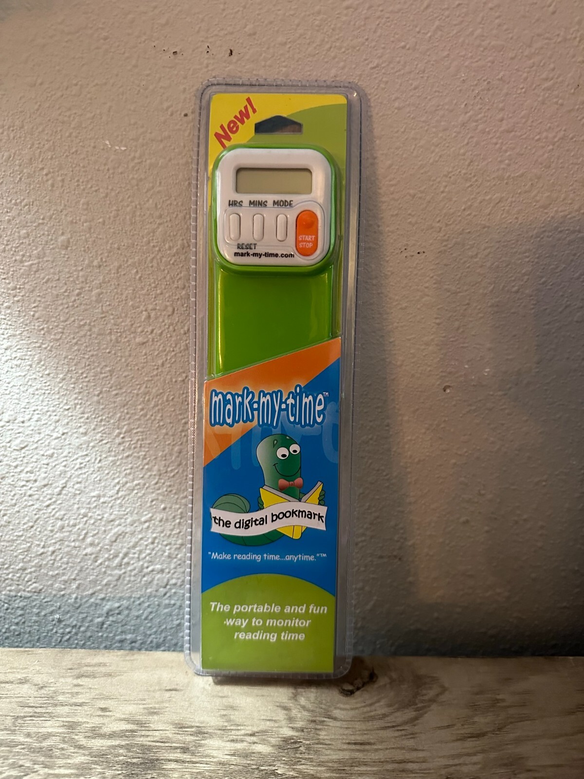 New-Factory Sealed! Mark My Time The Digital Bookmark Reading Timer ...