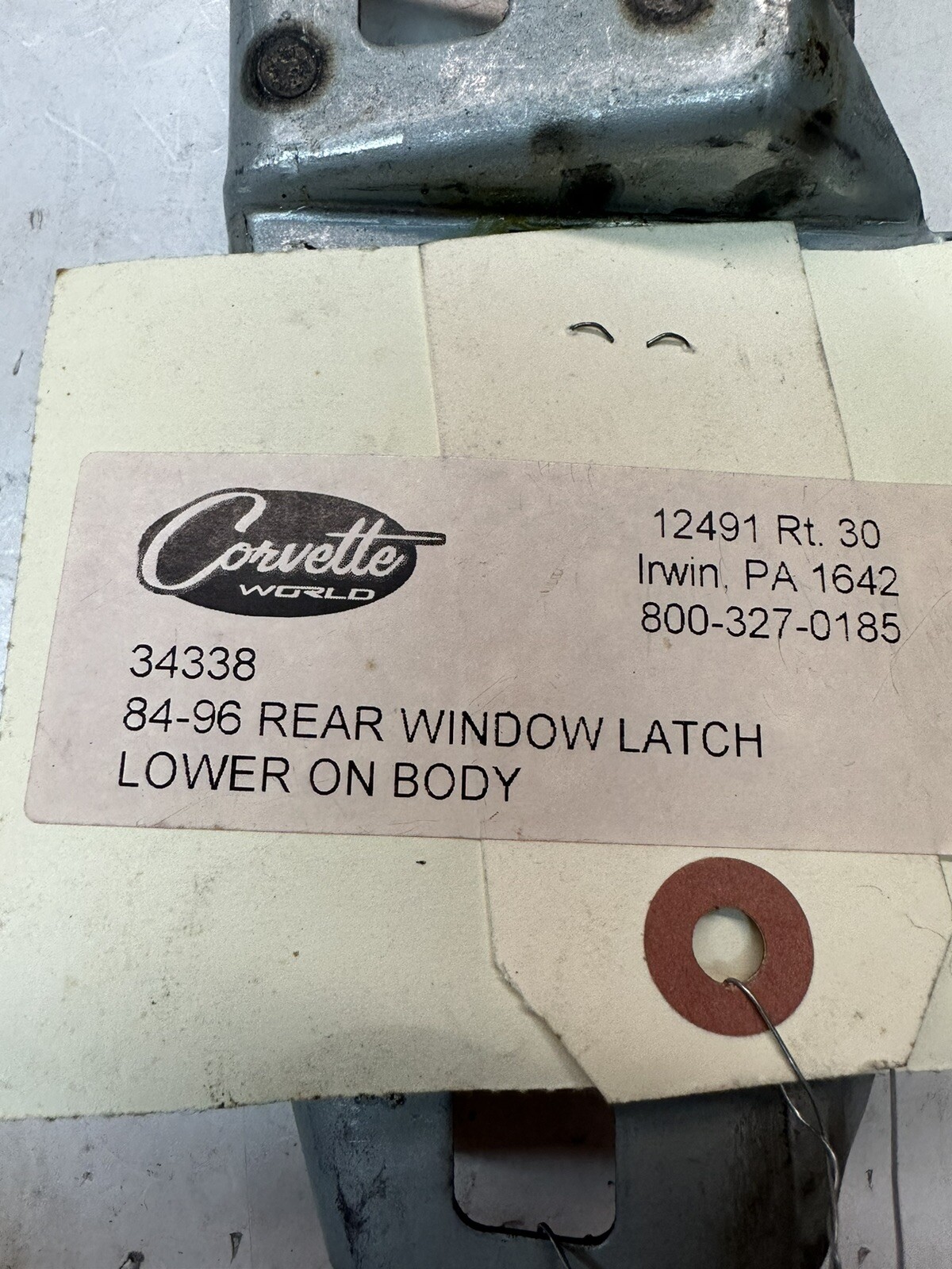 1984-1996+Corvette+C4+Rear+Window+Electrical+OEM+Factory+Release+GM+ ...