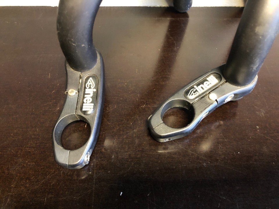 Used Cinelli Spinaci Aero Handlebar Extensions Ends TT Road bike 23.8mm ...