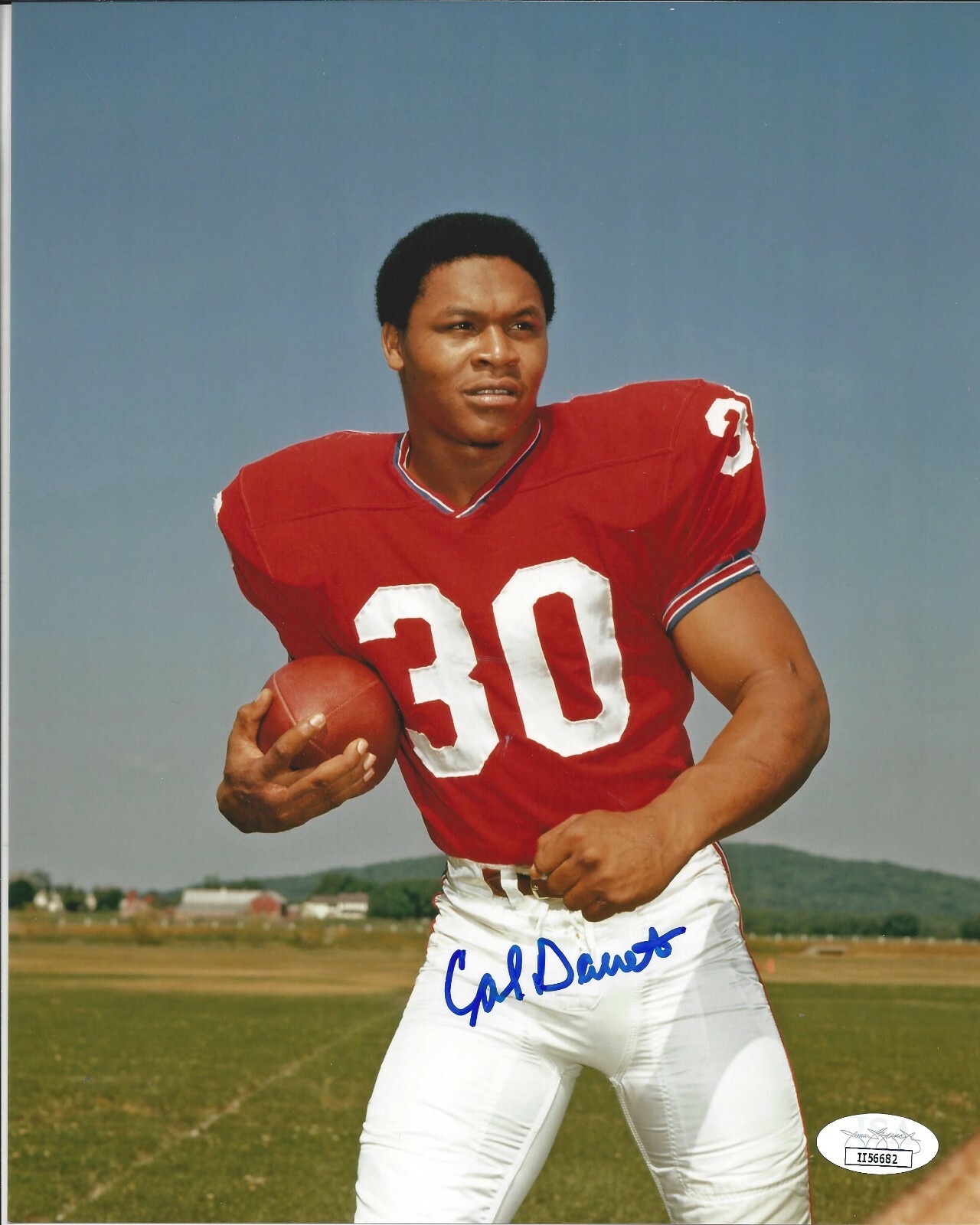 Carl Garrett New England Patriots Boston Autographed 8x10 JSA Rare #4 ...