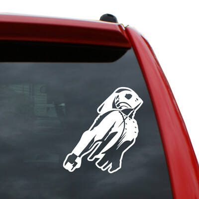 5" Tall White Rocketeer Vinyl Decal | Aftermarket Branded | Decals ...