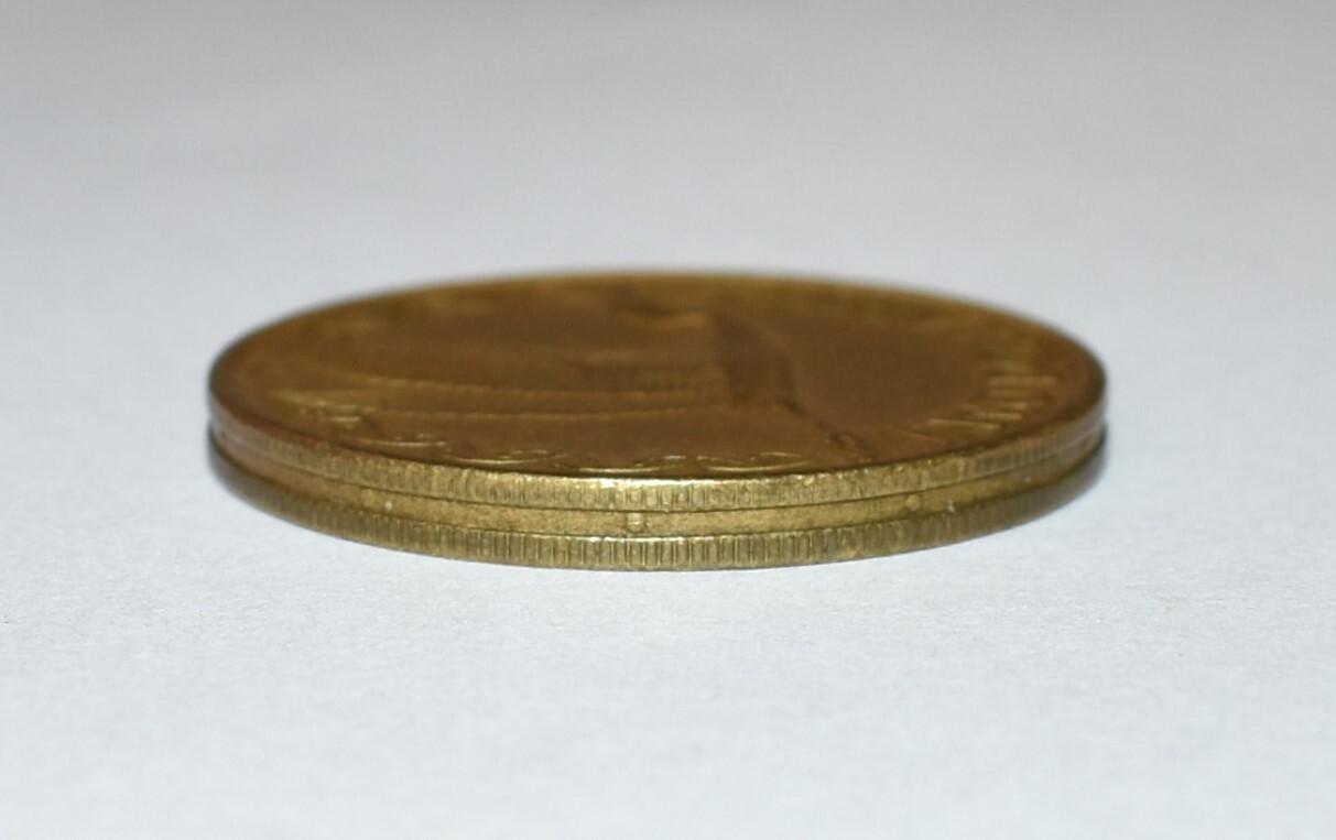 New Zealand Two Dollars Coin Error 1990 Security Groove, Cross Above ...