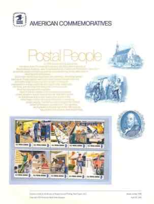 #1489-98 POSTAL PEOPLE 1973 COMMEMORATIVE USPS PANEL #7305 | eBay