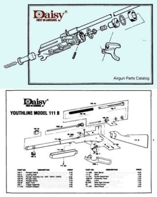 Daisy 1990 Part Manual | eBay