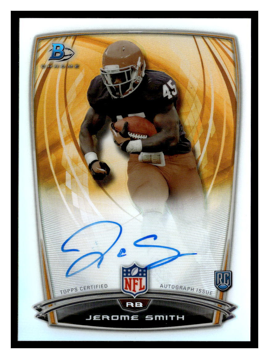 JEROME SMITH 2014 BOWMAN CHROME AUTOGRAPH AUTO | eBay