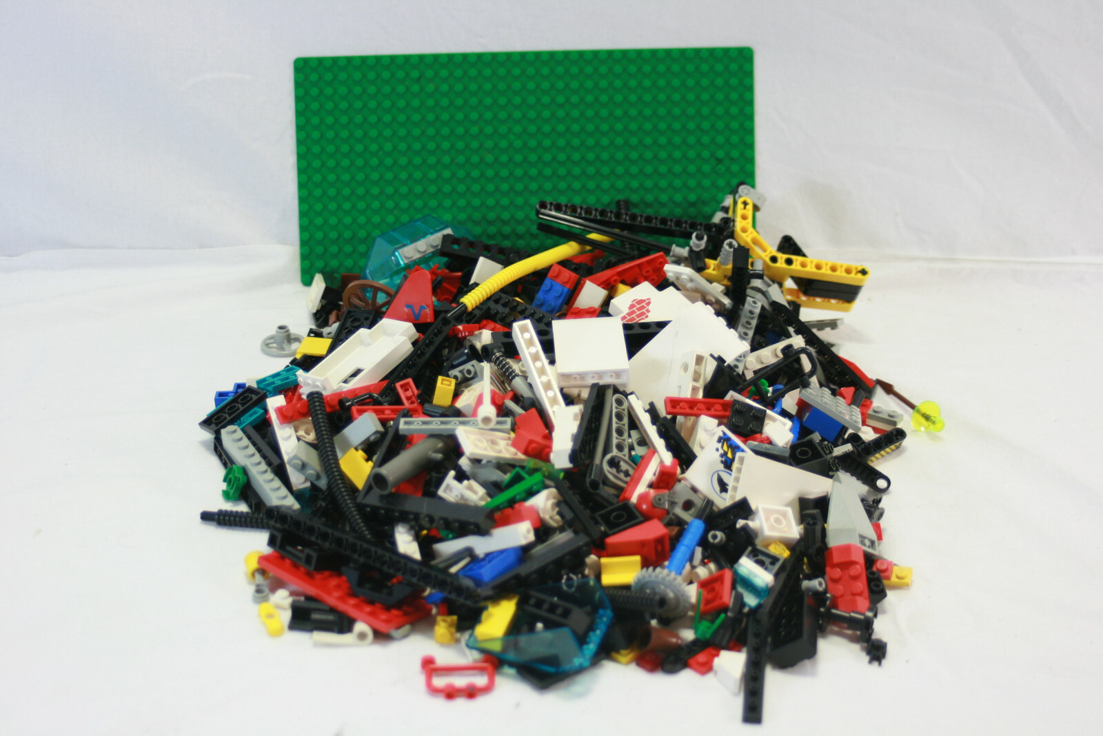 Two Pounds Lego Pieces Assorted Mixed LEGOs Baseplate Technic City ...