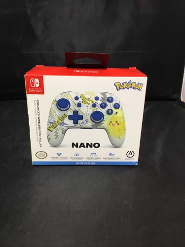 Authentic POWER A NANO ENHANCED WIRELESS Controller (POKEMON PIKACHU ...