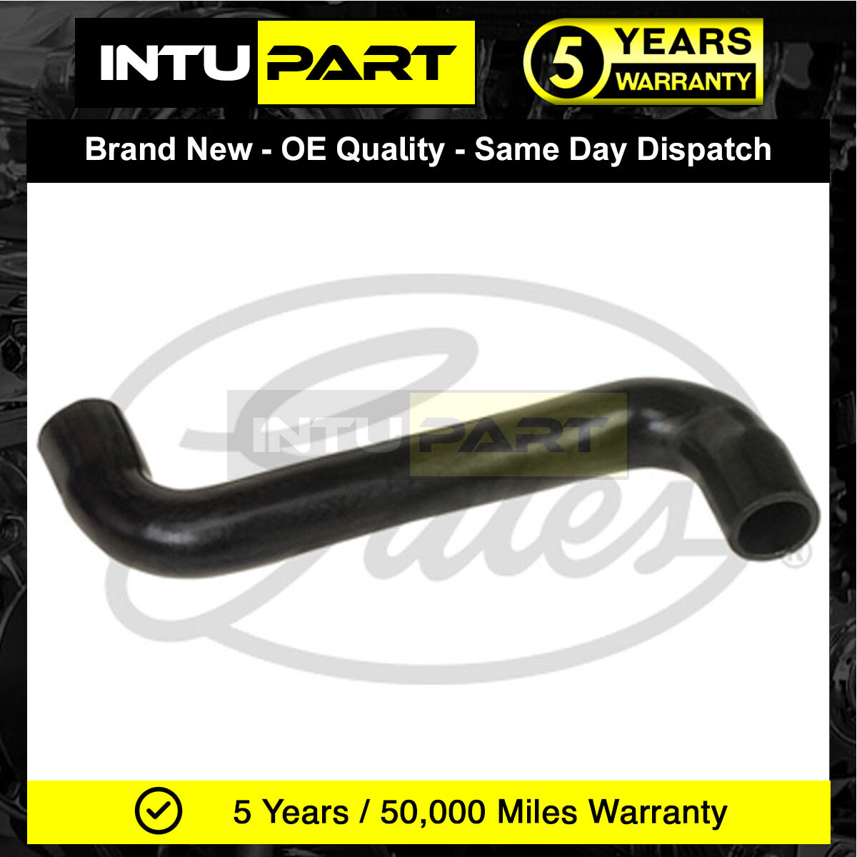 Fits Renault Clio Modus 1.4 1.6 IntuPart Upper Radiator Coolant Hose ...