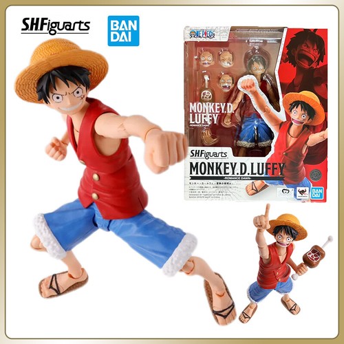 Original Bandai S.H.Figuarts SHF One Piece Monkey D. Luffy Action ...