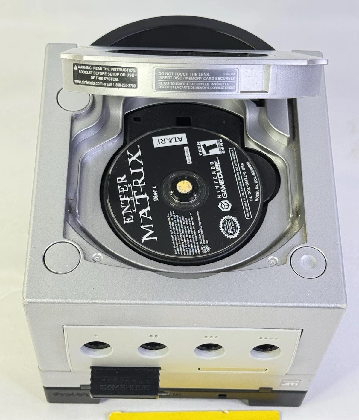 Nintendo GameCube DOL-001 Console + Game Boy Player DOL-017 - WORKING ...