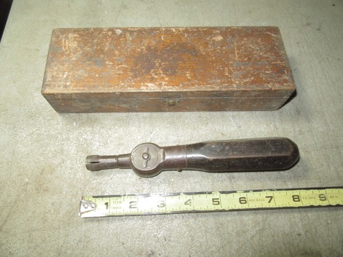 Antique RARE W.E Thayer's patent Screwdriver & bit holder w/box To ...