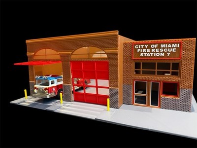 O Scale” Fire Station” | eBay