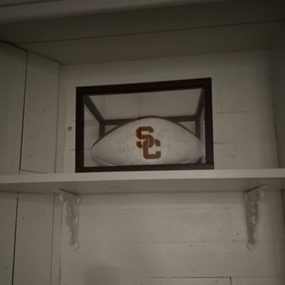 USC Trojans Football White Display Case NCAA Memorabilia Collectible | eBay