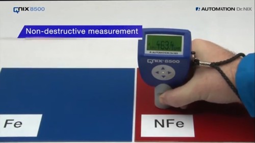 Automation Dr NIX Qnix 8500P thickness gauge Precision coating ...