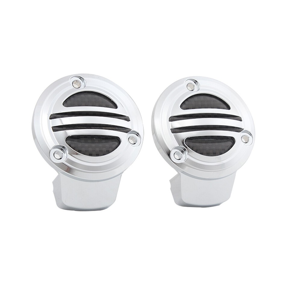 Pair Motorbike Throttle Covers For Triumph Bonneville T100 Thruxton ...