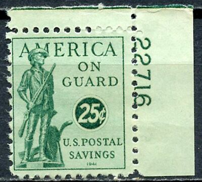 SCOTT # PS12 - ONE 25 CENT POSTAGE SAVING PLATE # STAMP - OG - NH ...