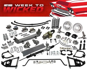 55-59 Chevy 1/2 Ton Truck Ultimate Performance Package Mustang II IFS ...