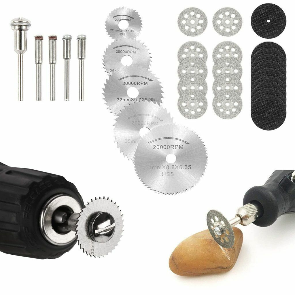 30Pcs Dremel Rotary Tool Accessories Kit Sanding Cutting Polishing ...