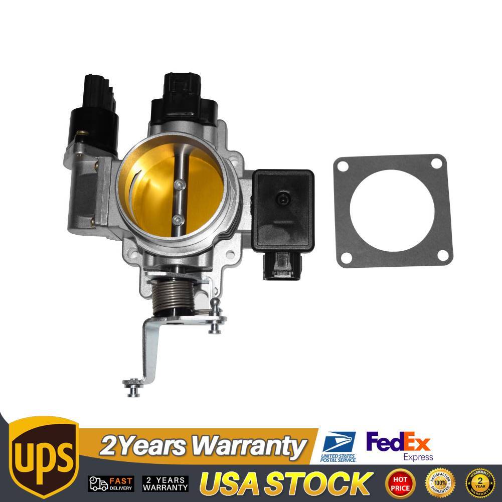 60mm Throttle Body High Flow Power for Jeep Cherokee Wrangler 4.0L ...